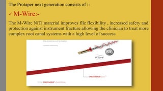 Protaper Next File/ Dr.Sarah Alkhateeb | PPTX