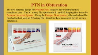 Protaper Next File/ Dr.Sarah Alkhateeb | PPTX