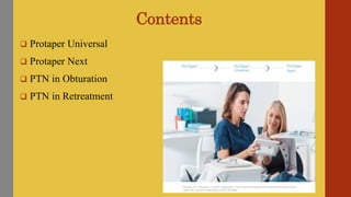 Protaper Next File/ Dr.Sarah Alkhateeb | PPTX