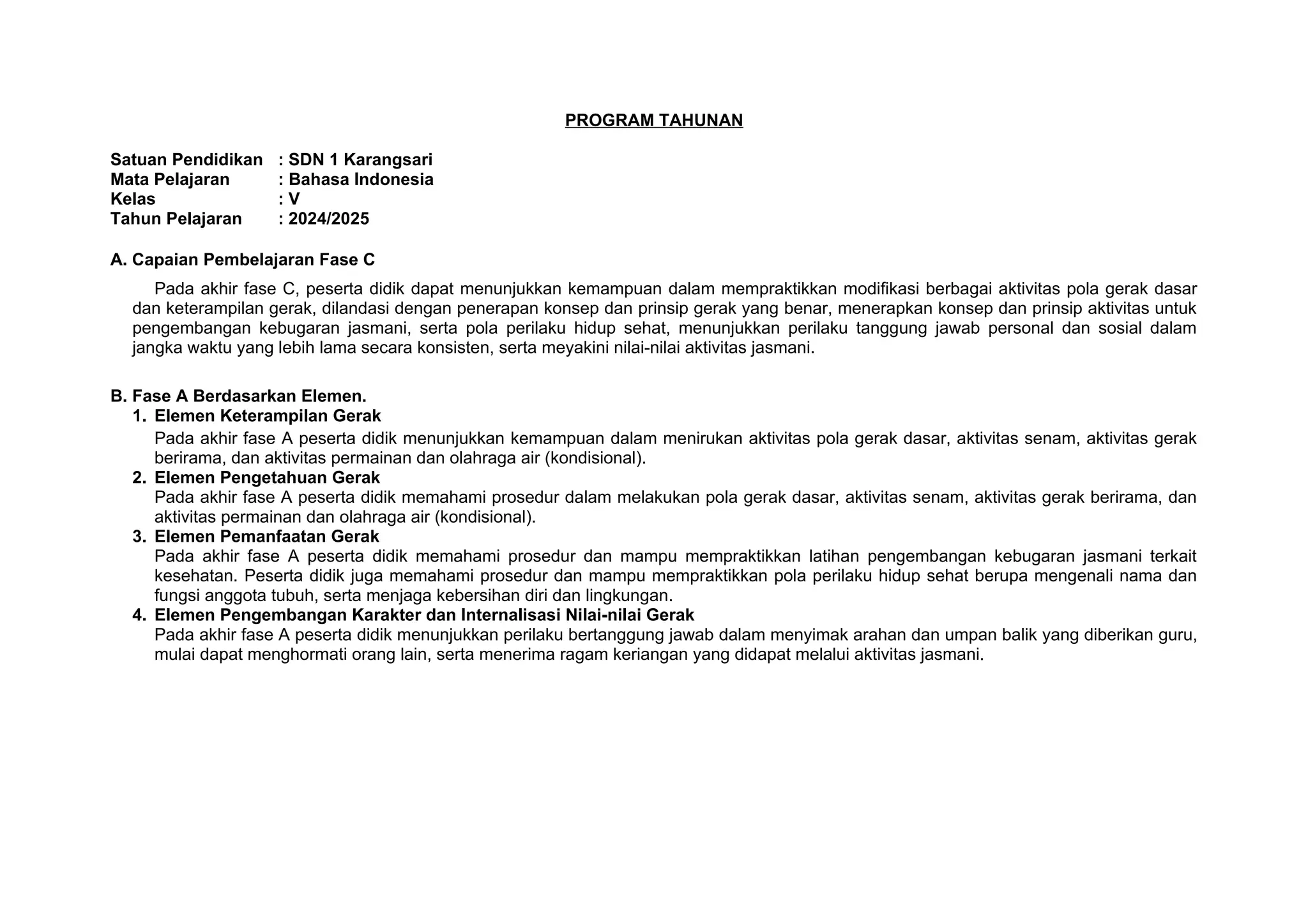 PROTA PJOK KELAS 5 KURIKULUM MERDEKA.doc