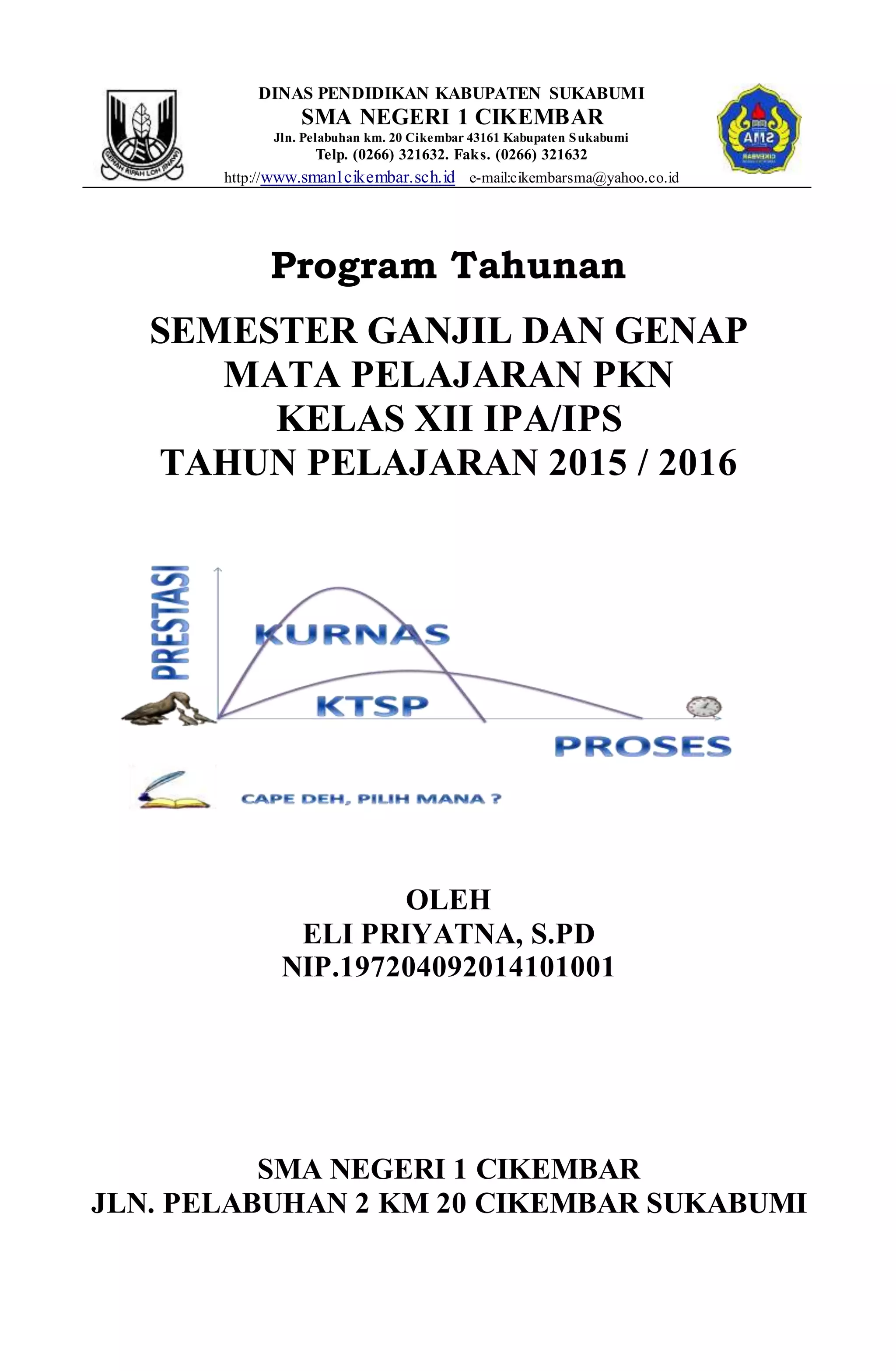 Prota pkn kls xii | PDF