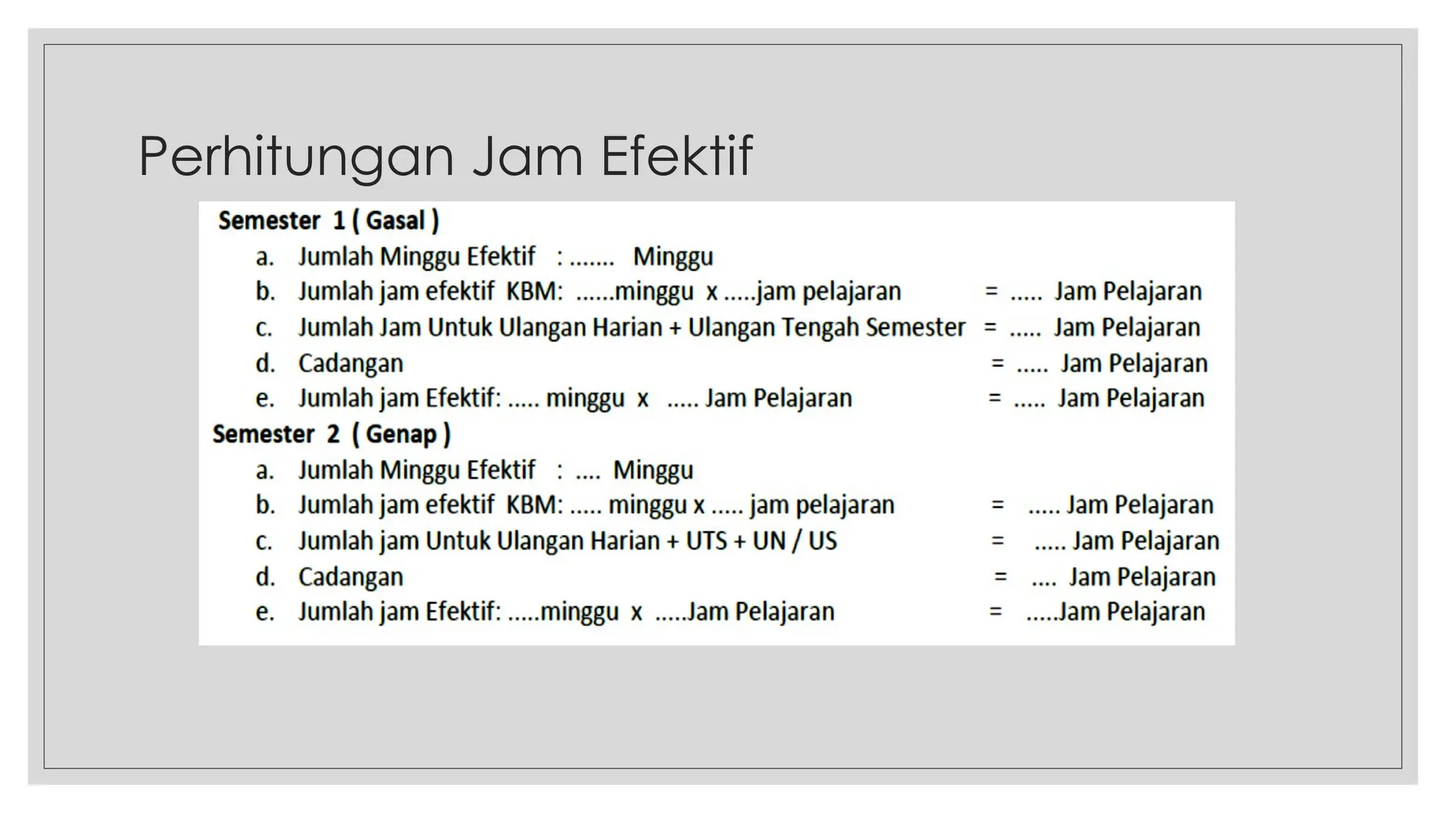 Desain Program tahunan dan program semester | PPTX