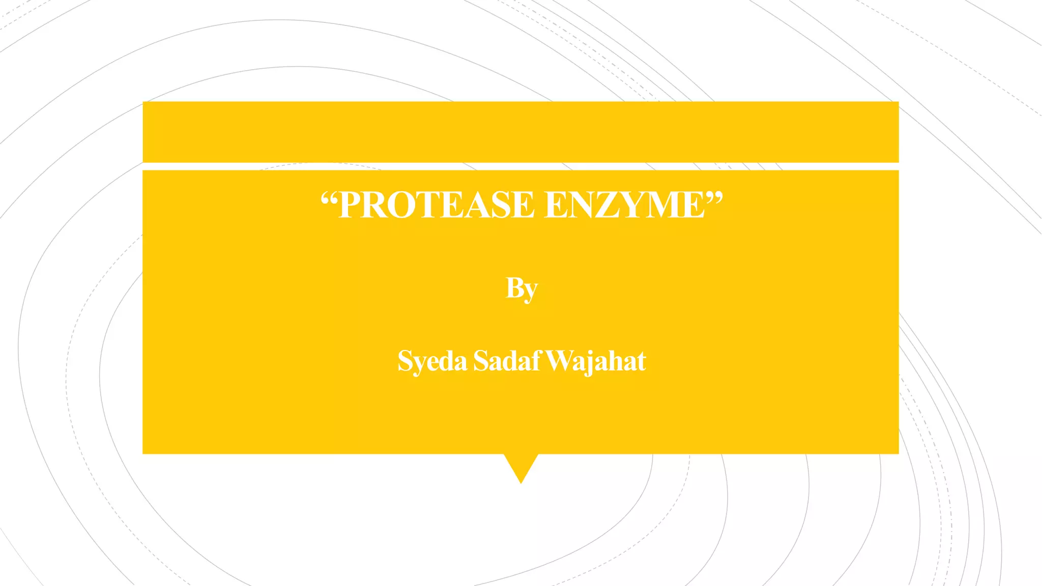 Protease enzyme | PDF