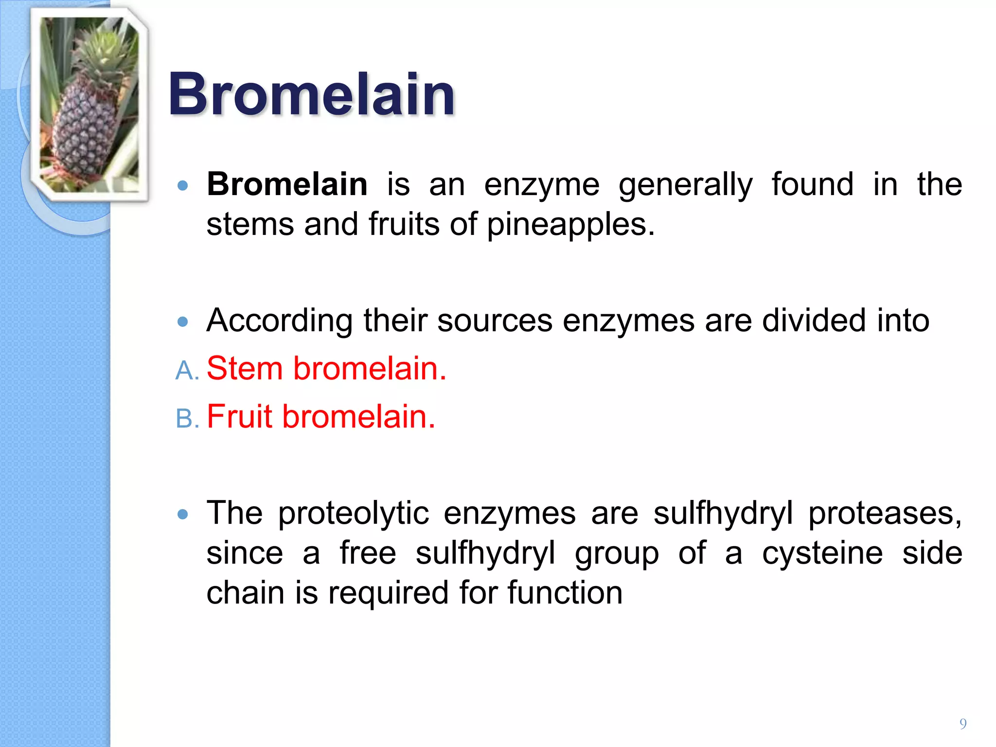 Proteolytic enzymes | PPT