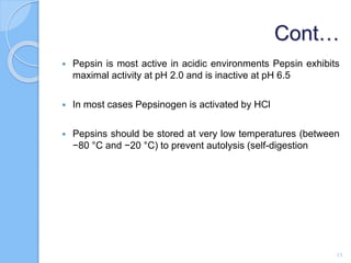 Proteolytic enzymes | PPT
