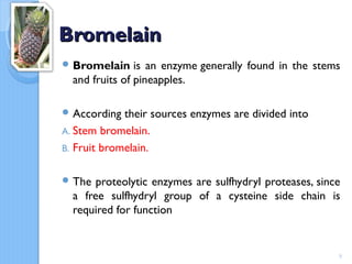 Protease enzymes | PPT