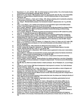 Protease for use in poultry | PDF