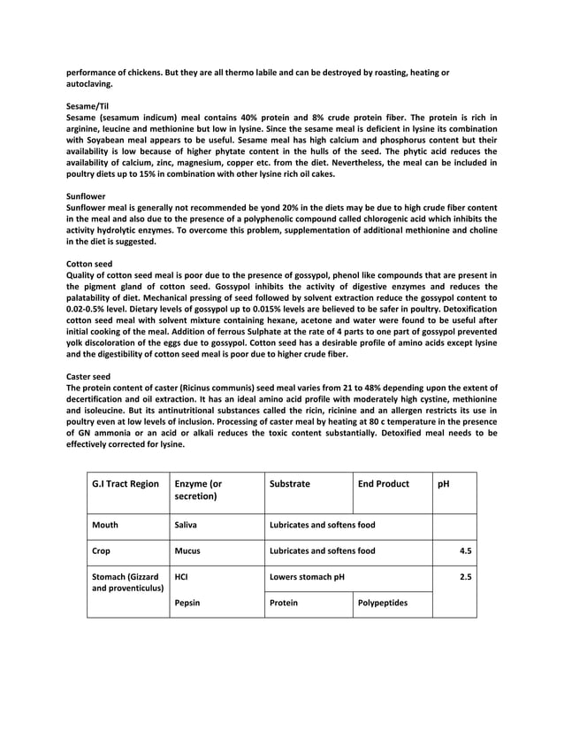 Protease for use in poultry | PDF