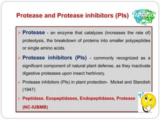 Protease inhibitor and molecular interaction in insect | PDF