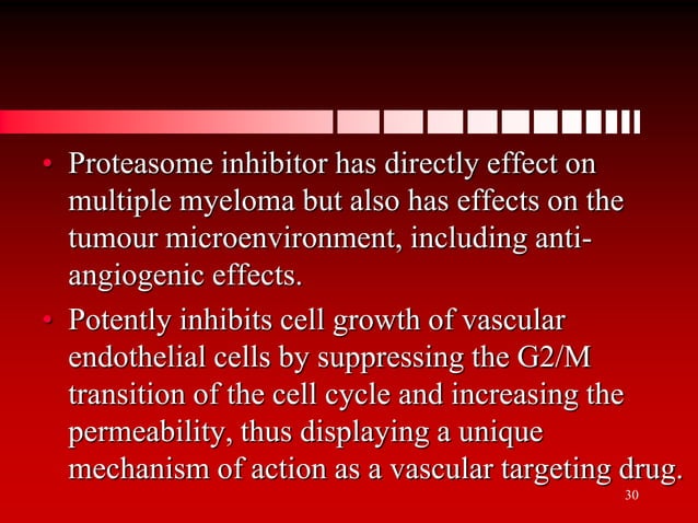 Proteasome inhibitors in cancer therapy | PPTX | Cancer | Diseases and ...