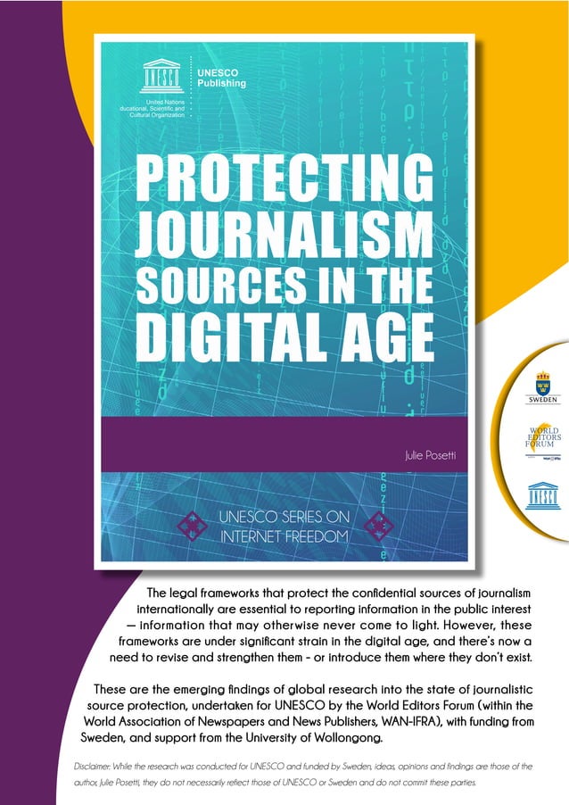 Protecting journalism sources in the digital age | PDF