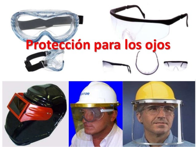 Protección para los ojos y manos