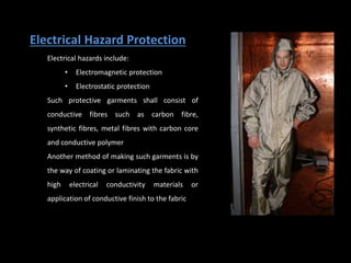 Protective textiles types and scope | PPTX