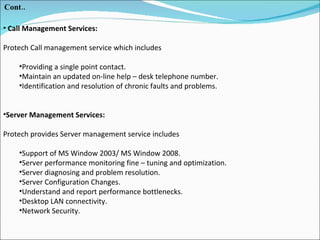 Protech Profile Ppt | PPT