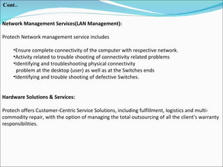 Protech Profile Ppt | PPT
