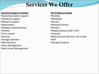 Protech Profile Ppt | PPT | Free Download