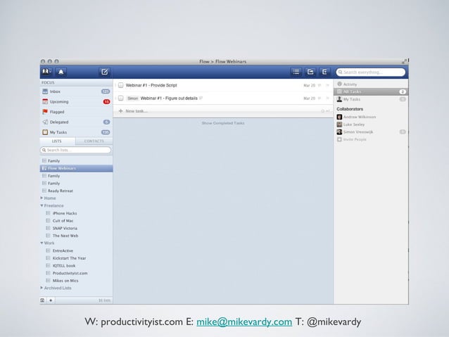 ProTECHtivity - Task Management Session | PPT