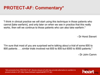 PROTECT-AF trial - Summary & Results | PDF