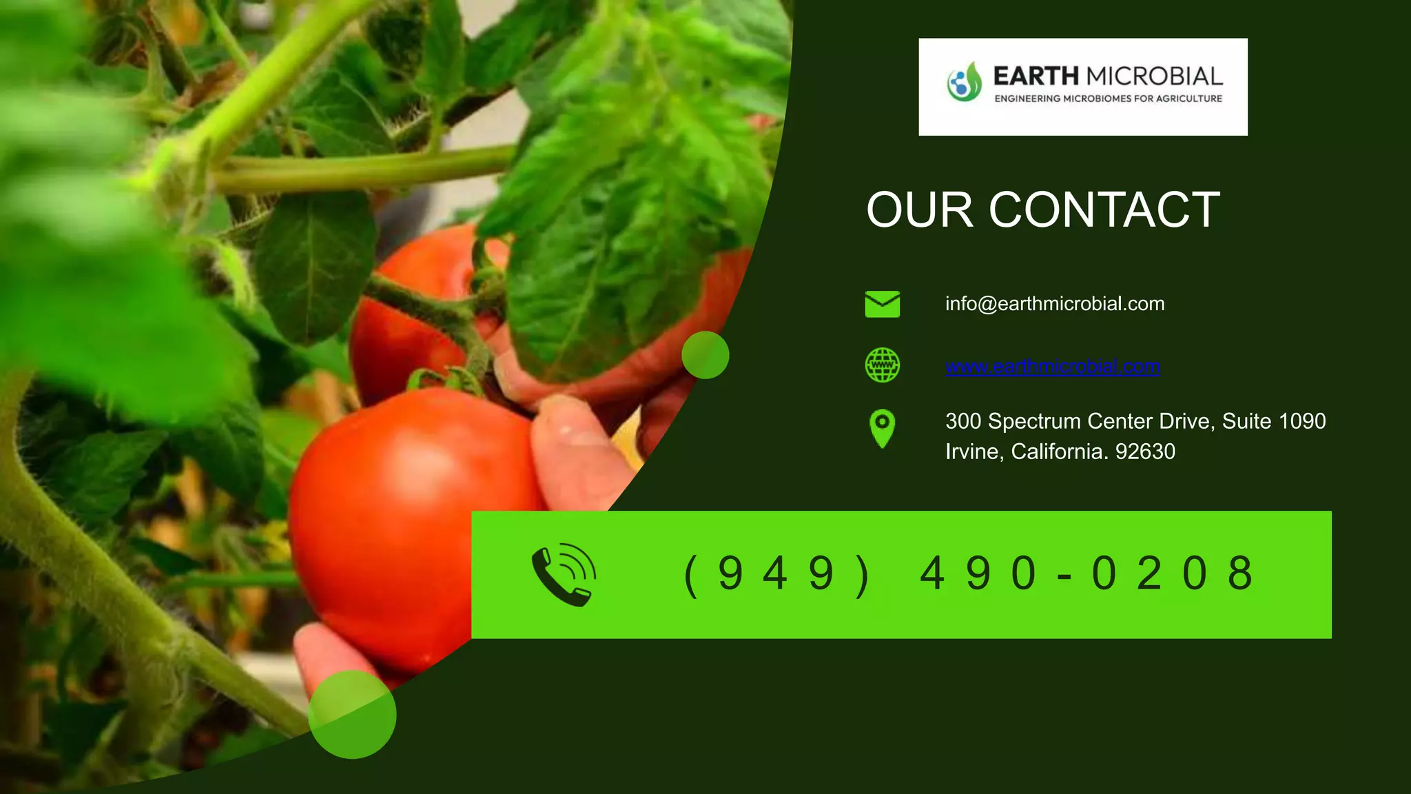 Protect crops & plants from pathogens - Earth Microbial | PPT