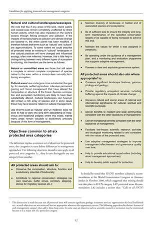 Protected area management_categories | PDF