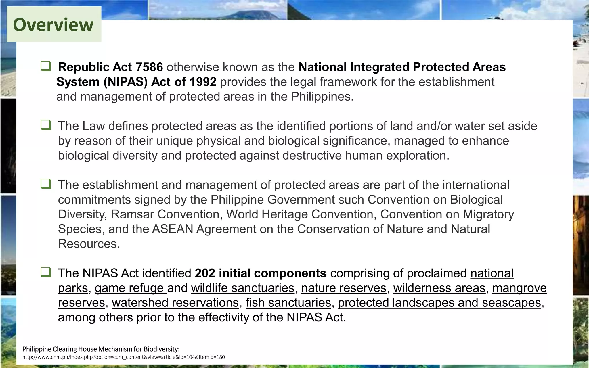 Protected areas ph eng sp1 | PPTX