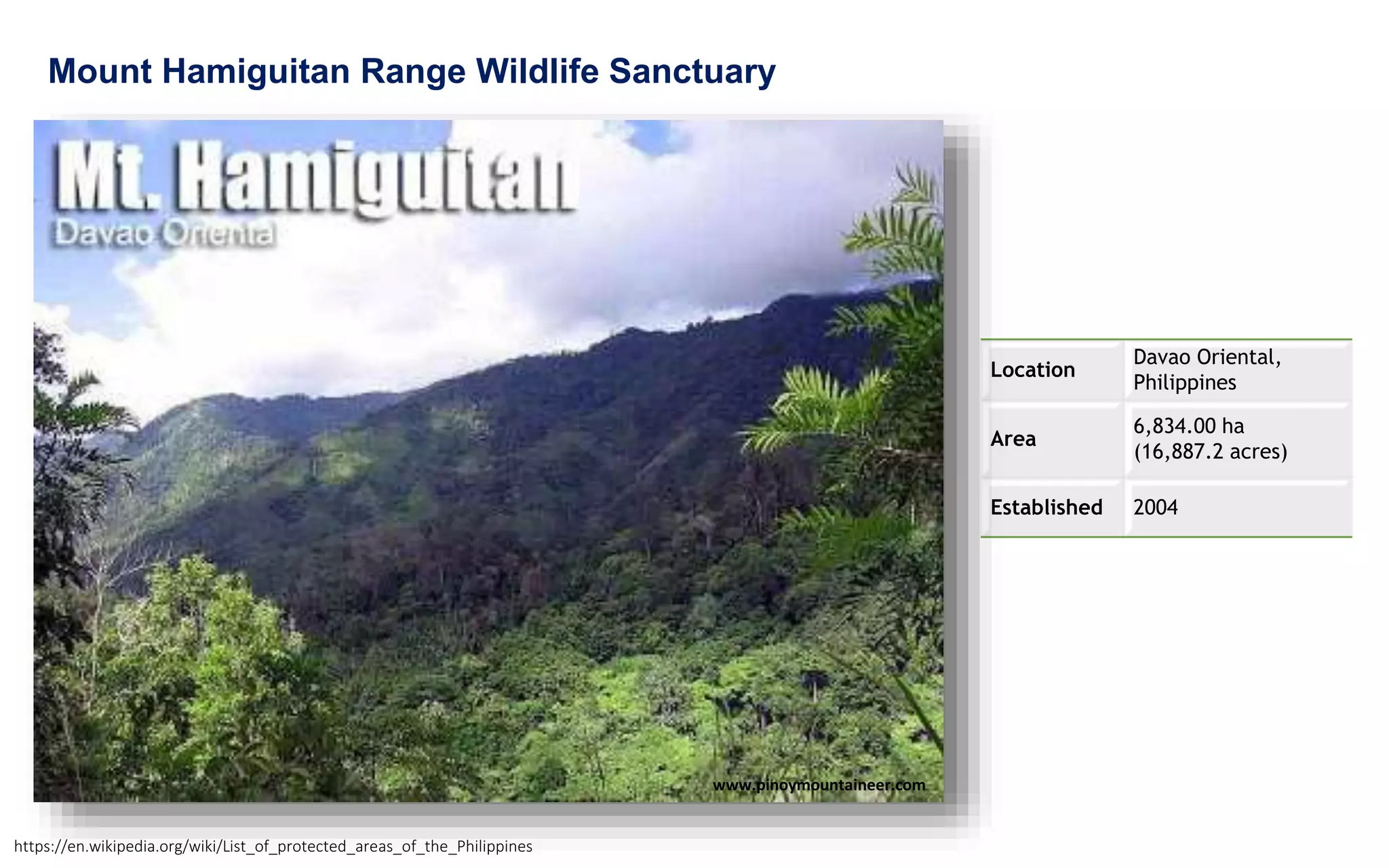 Protected areas ph eng sp1 | PPTX
