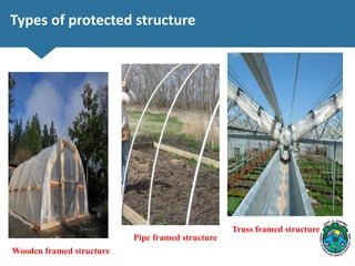 Status of Protected Cultivation in India and Abroad | PPTX