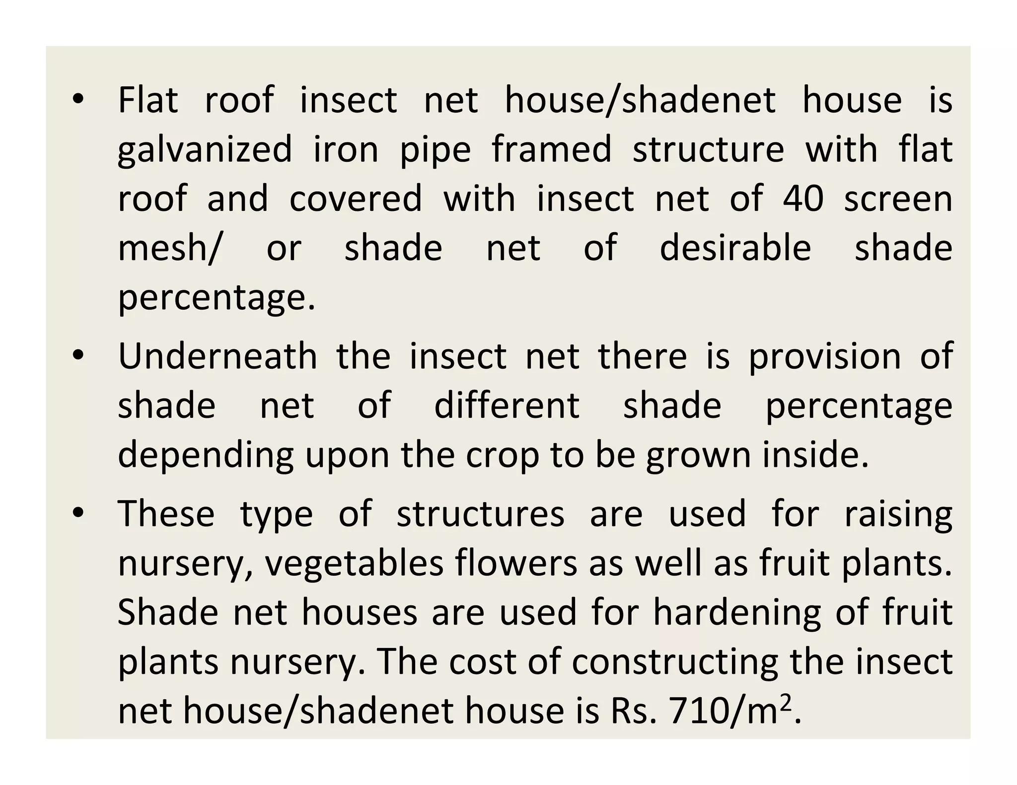 Protected cultivation of vegetables | PDF