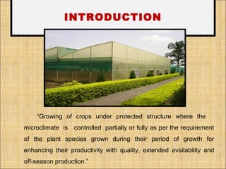 “Protected cultivation of fruit crops” | PPT