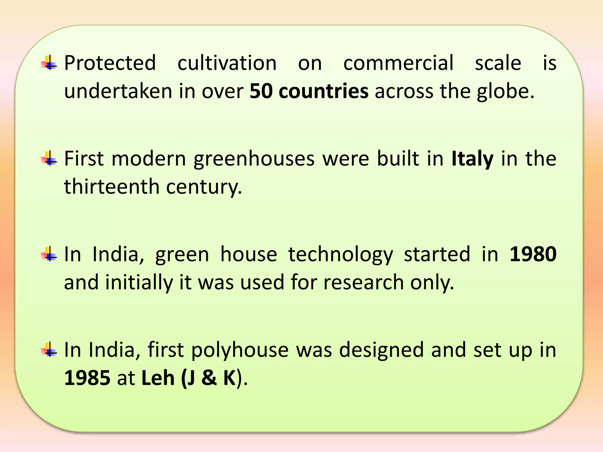 Protected cultivation of vegetable crops BY HARMANJEET | PPTX