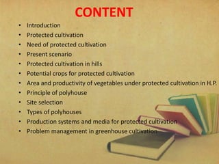 Protected cultivation of vegetable crops BY HARMANJEET | PPTX