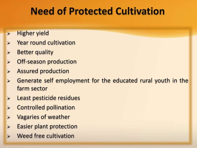 Protected cultivation of vegetable crops BY HARMANJEET | PPTX ...