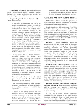 Protecting Your Firm | PDF