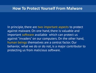 How To Protect From Malware | PDF