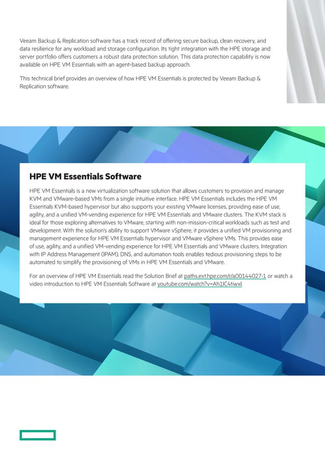 Protect HPE VM Essentials using Veeam Agents-a50012338enw.pdf