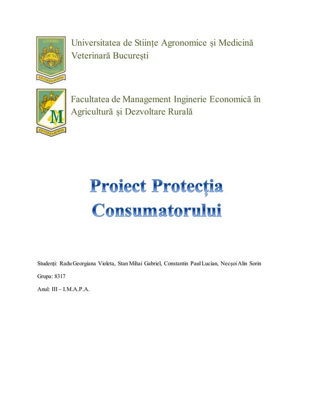 Protectia consumatorului - proiect, diagrama de flux tehnologic, cascaval | DOCX