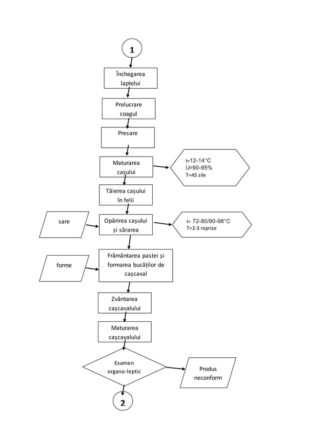 Protectia consumatorului - proiect, diagrama de flux tehnologic ...