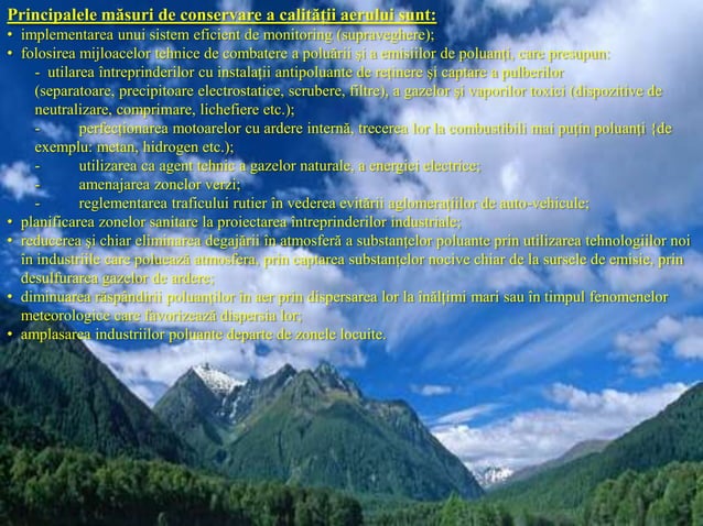Protectia Mediului Aerian (BOREA) | PPSX