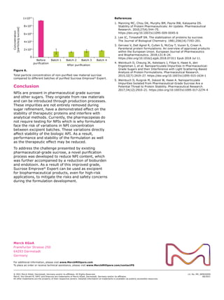 Protecting Protein Stability with a Novel Grade of Sucrose | PDF