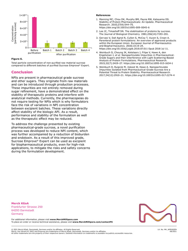 Protecting Protein Stability with a Novel Grade of Sucrose | PDF