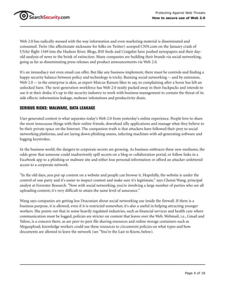 Protecting Against Web Threats | PDF | Internet | Computing