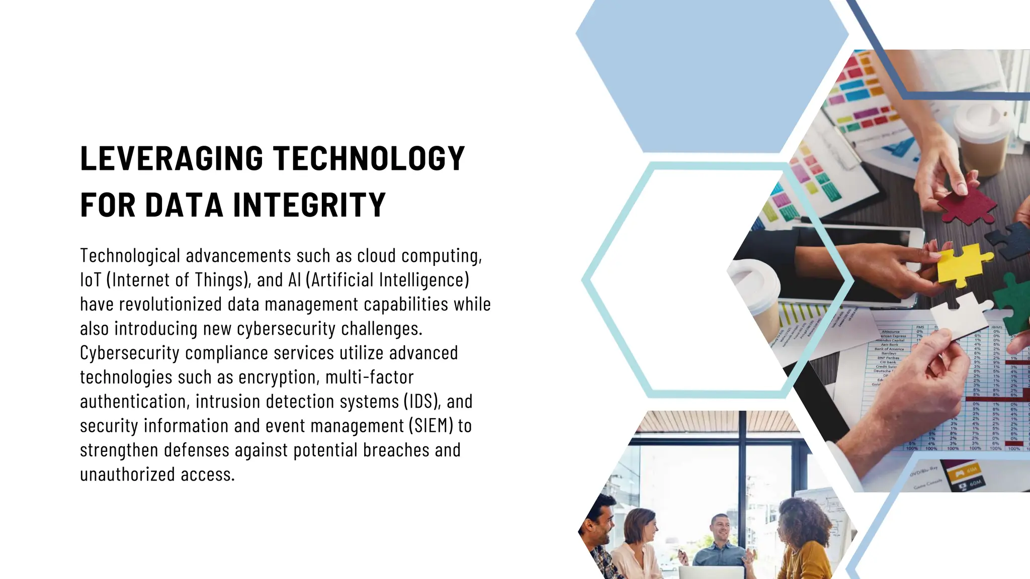 Protecting Data Integrity Through Cybersecurity Compliance Services Ppt