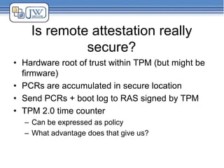 Protecting Data with Short-Lived Encryption Keys and Hardware Root of Trust | PPTX