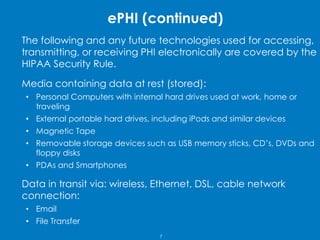 Protecting ePHI: What Providers and Business Associates Need to Know | PPT