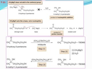 Protecting groups and deprotection- -OH, -COOH, C=O, -NH2 groups. | PPTX
