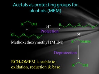 Protecting Groups | PPT