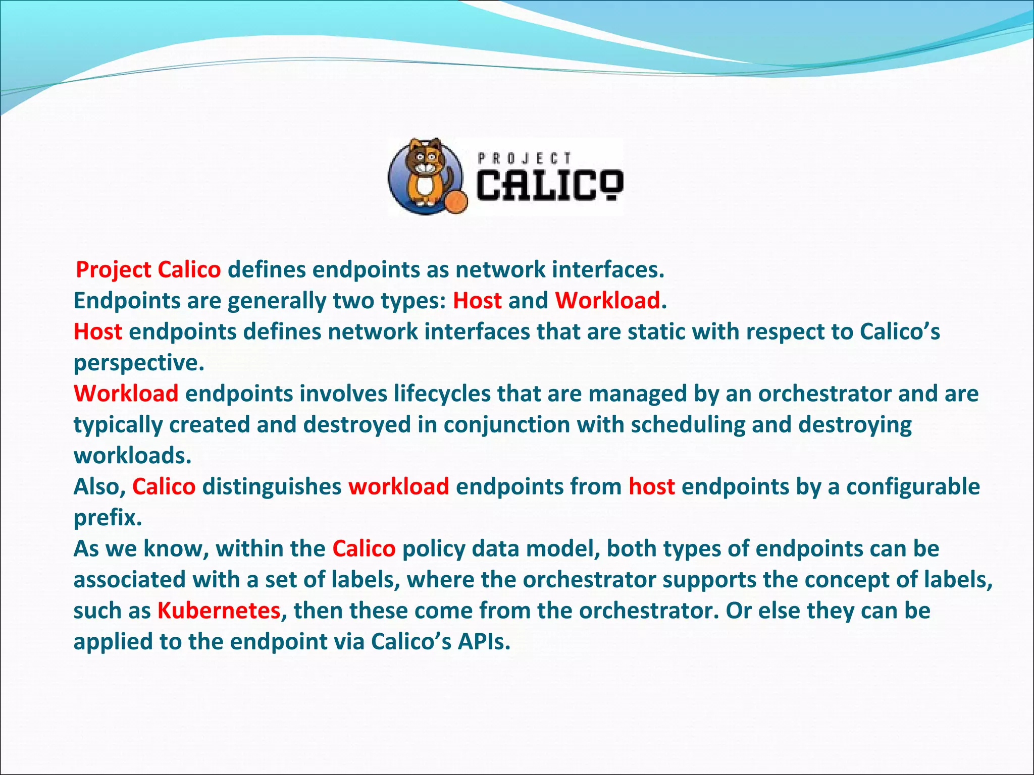 Protecting host with calico | PPT