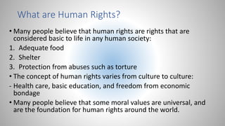 Protecting Human Rights | PPT