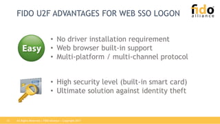 Protecting IDAAS with FIDO Authentication | PDF