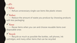 Protecting our Environment | PPTX